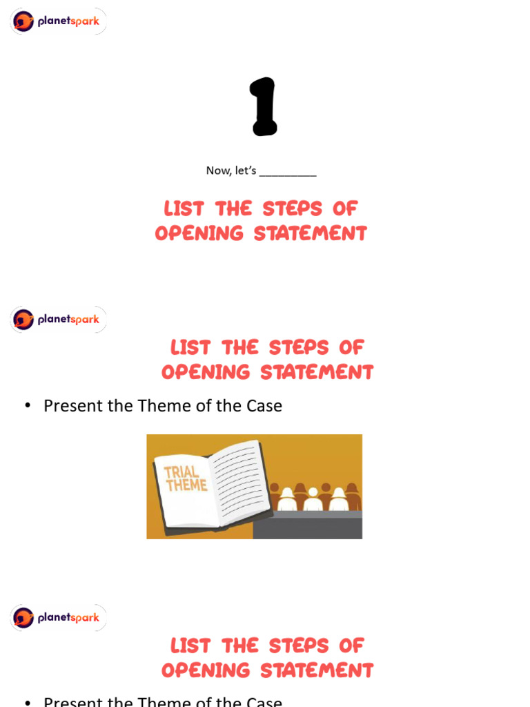 54 - Opening Statements-11-15 | PDF