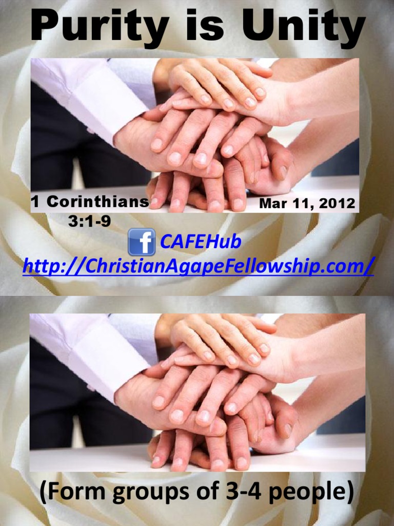 Purity is Unity | First Epistle To The Corinthians | Apollo