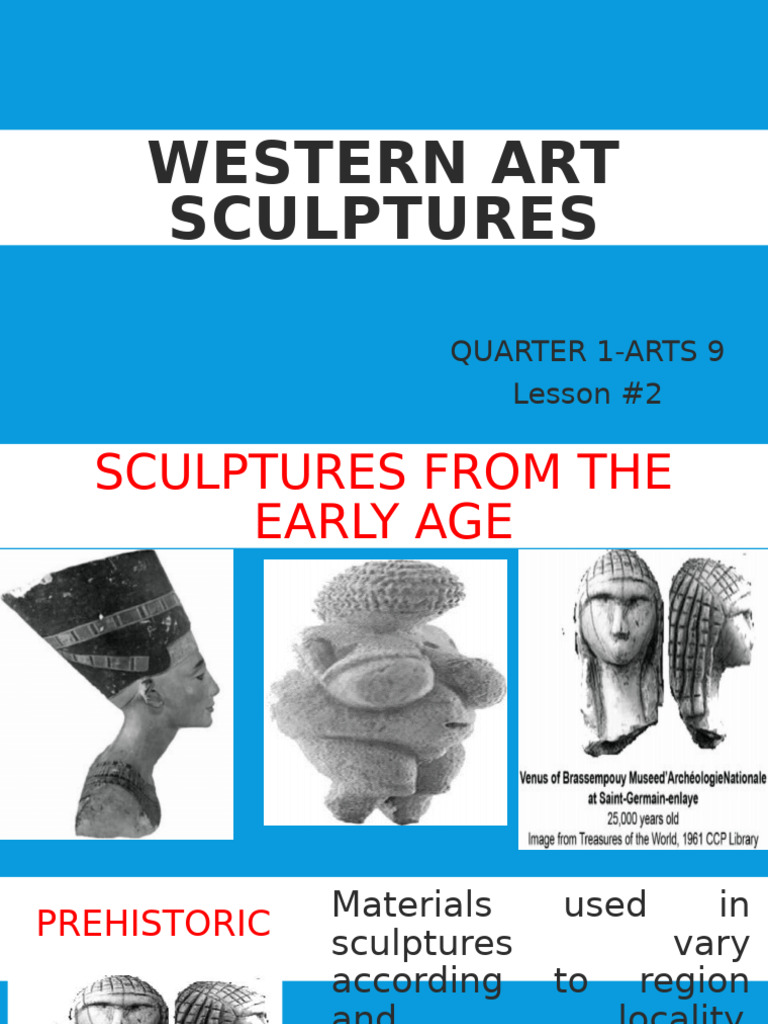 Early Western Art Sculptures Overview | PDF | Sculpture | Western Art