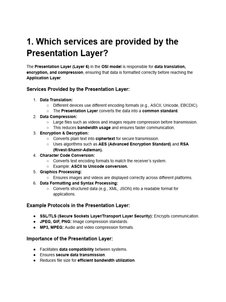 CNND QB Ans | PDF | Computer Network | Osi Model