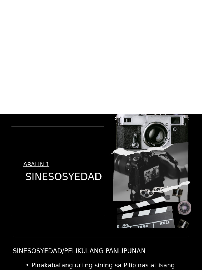 Sinesos Aralin 1 | PDF