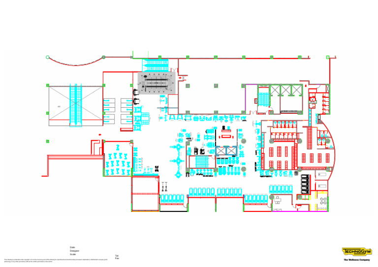Fitness Equipment Layout Plan | PDF | Weight Training