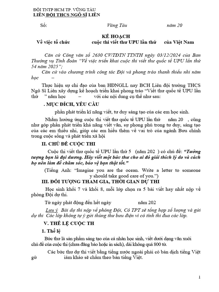 KH Viet Thu Upu | PDF