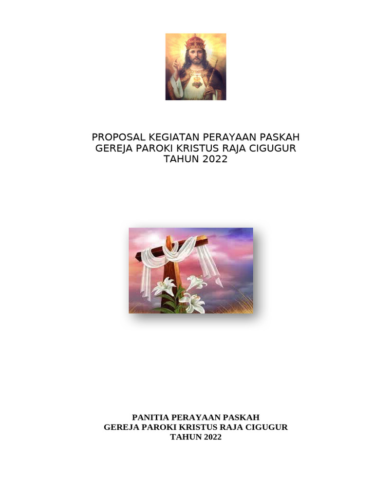 Proposal Paskah 2022 | PDF