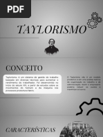 Questionário sobre Taylorismo na Sociologia | PDF