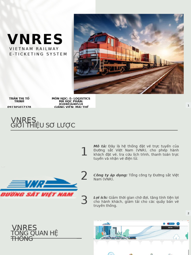 VNR Đường Sắt | PDF