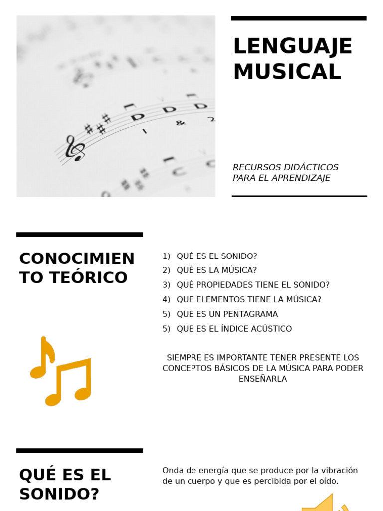 Taller de Lenguaje Musical | PDF | Sonido | Ritmo