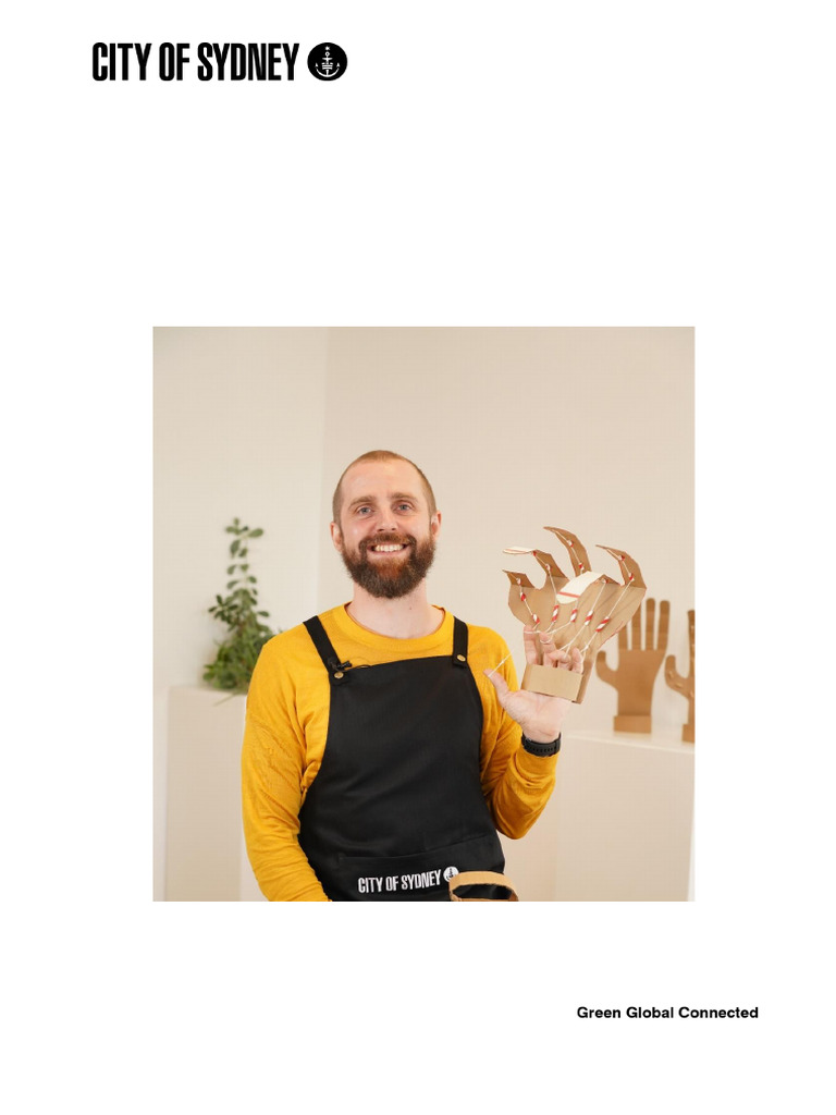 Cardboard Robotic Hand Project Guide | PDF | Hand | Finger