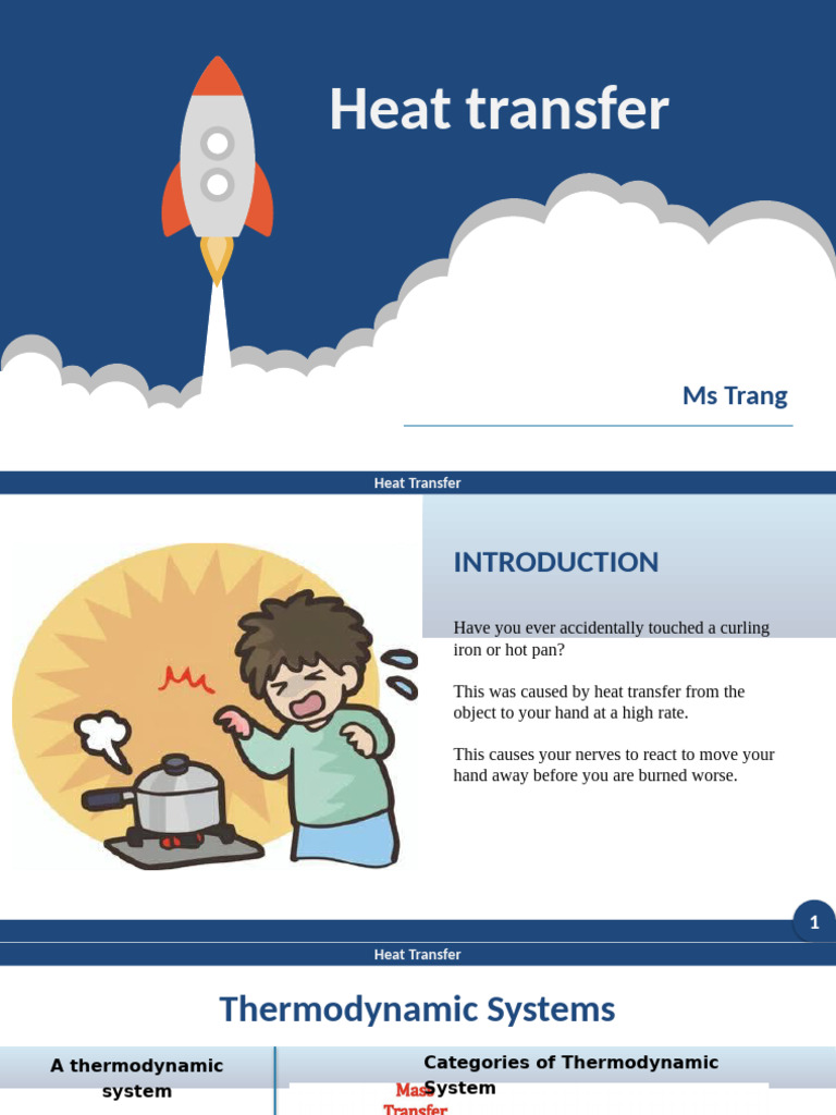 Heat Transfer: Ms Trang | PDF | Heat Transfer | Heat