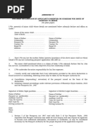 Prior Intimation Letter for Passport | PDF | Career & Growth | Law