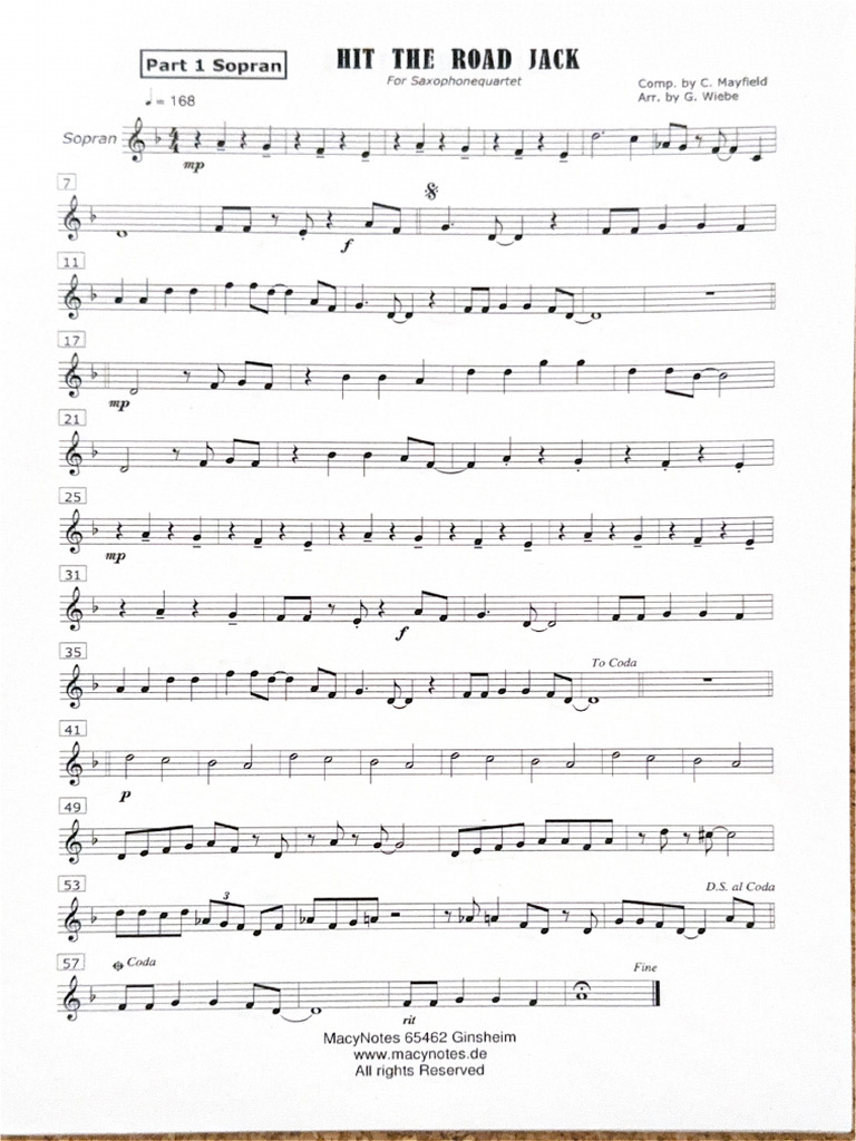 Hit The Road Jack s4 | PDF