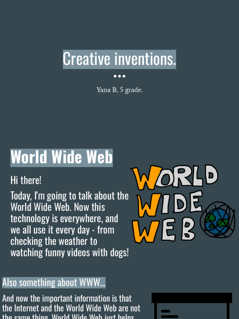 My Super-Puper English Presentation. Yana B, 5 Grade. | PDF