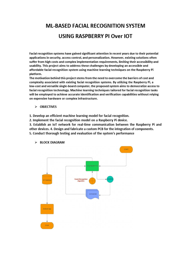 ML Based Face Recognisation | PDF