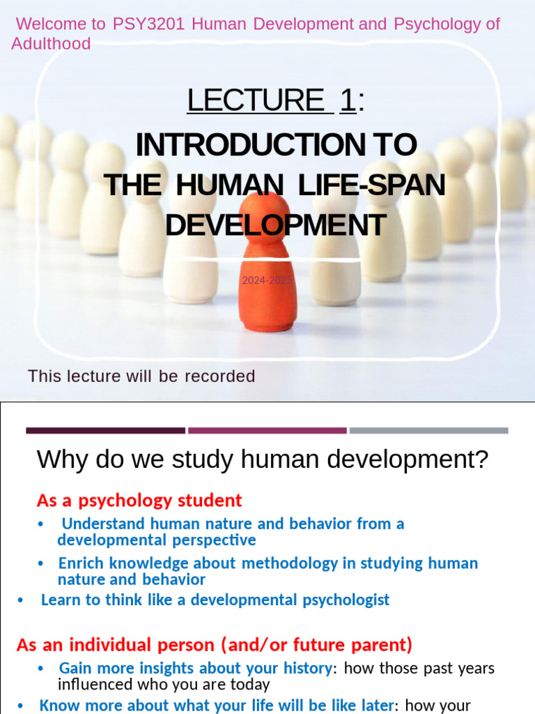 Lecture 1 Introduction | PDF | Nature Versus Nurture | Psychology