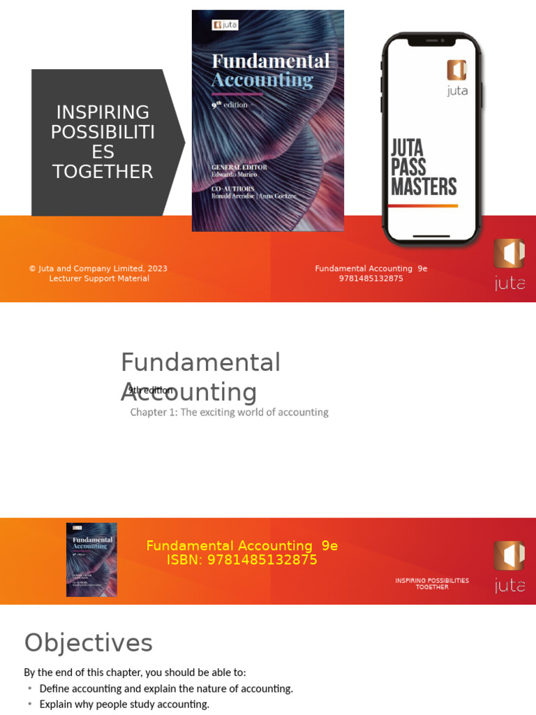 Fundamental Accounting 9th Edition Overview | PDF | Accounting ...