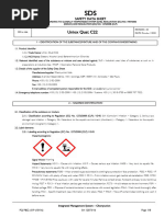 Univex 3-3% Super Safety Data Sheet | PDF | Waste Management | Water