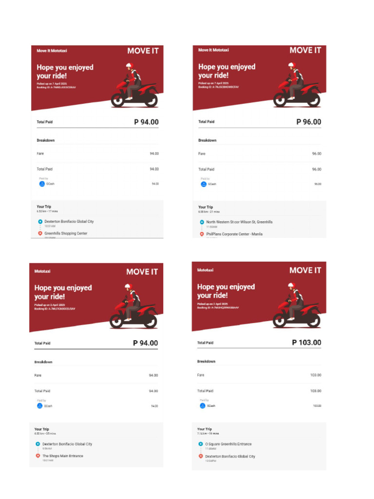 Receipt For Reimbursement | PDF