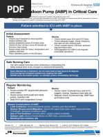 IABP Waveform Interpretation Guide | PDF | Blood Pressure | Diastole