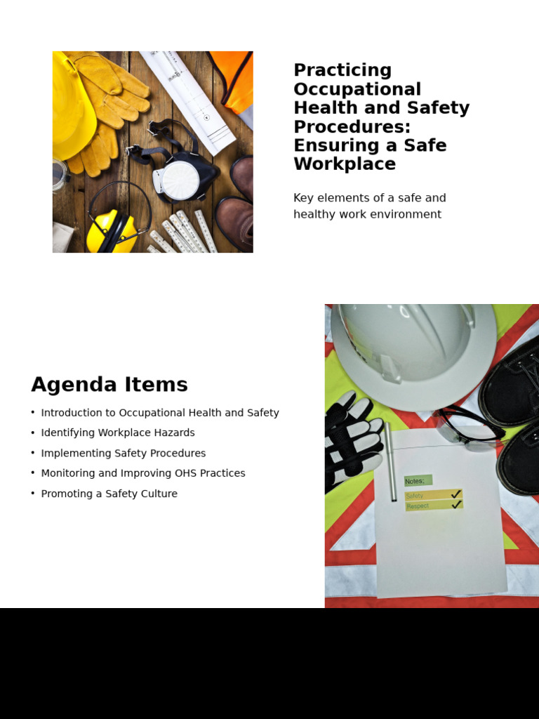 FOS Practicing Occupational Health and Safety Procedures | PDF ...