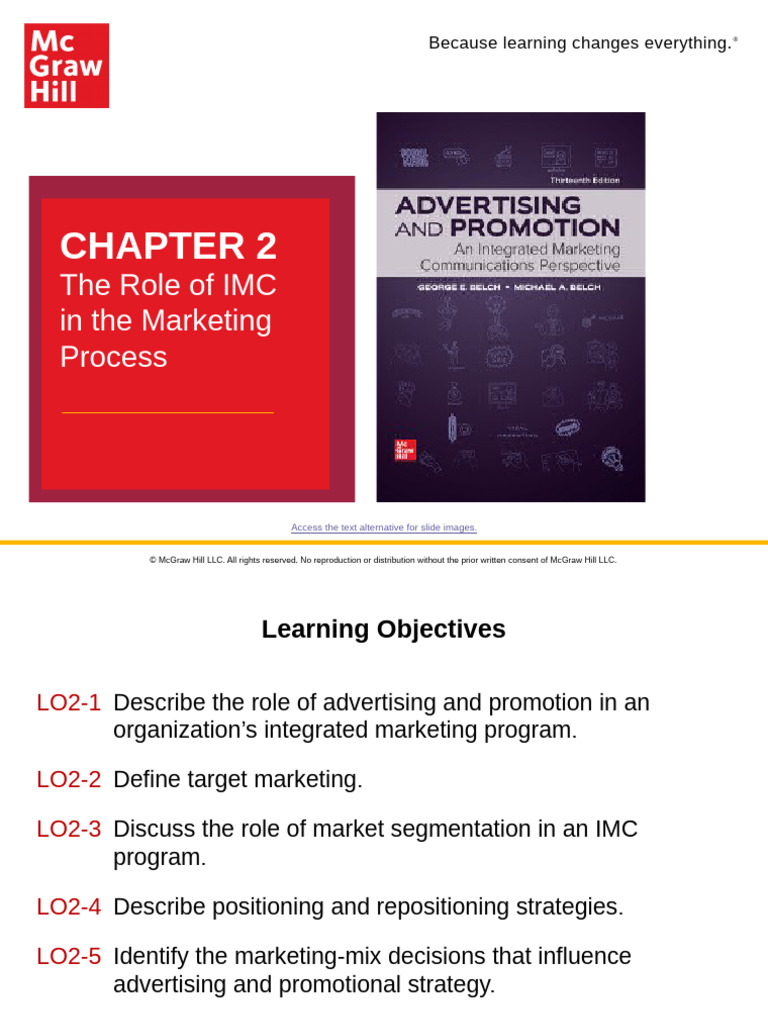 Belch 13e PPT Ch02 Access | PDF | Marketing | Brand