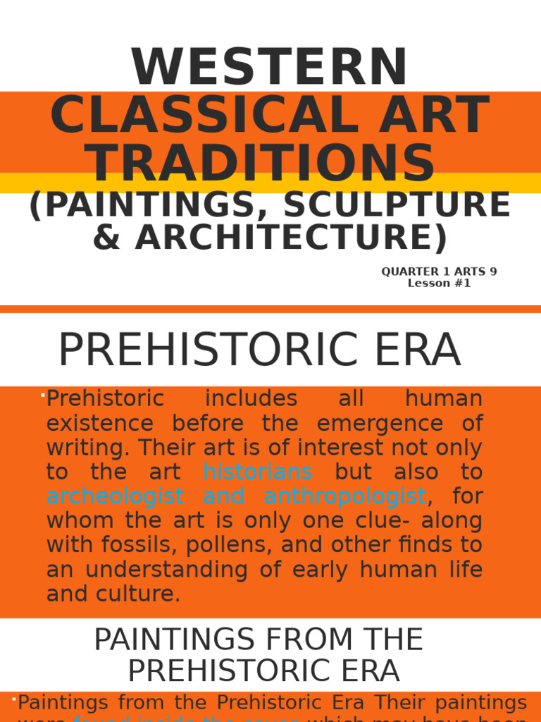 WESTERN-CLASSICAL-ART-TRADITIONS | PDF | Paintings | Ancient Egypt