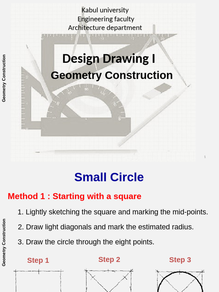 Geometry Construction Techniques Guide | PDF