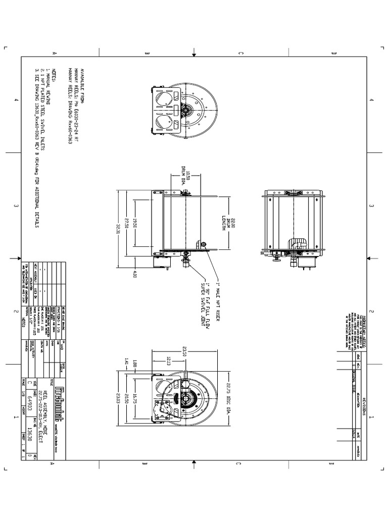 Reel Dimensions | PDF