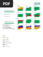 2024 2025 Nisd Calendar | PDF | Educational Institutions | Schools