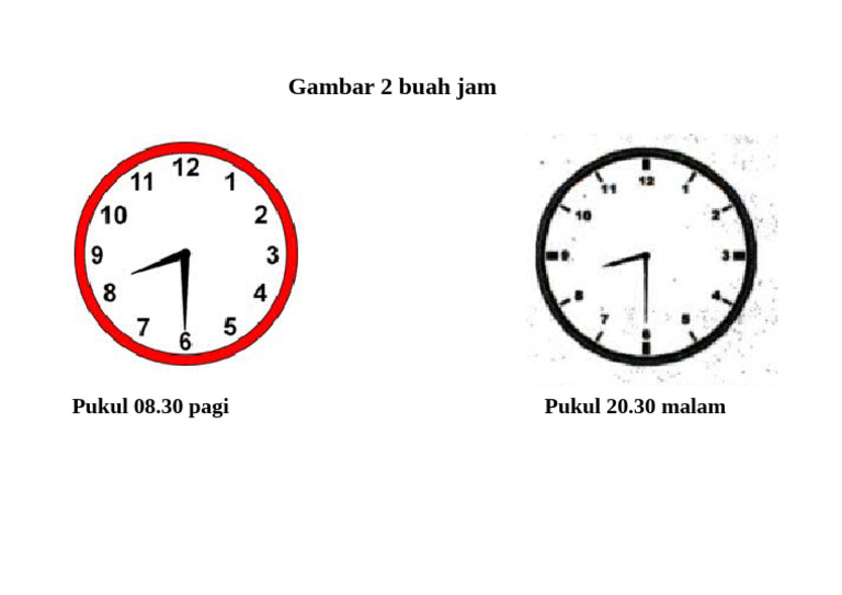 Gambar 2 Buah Jam | PDF