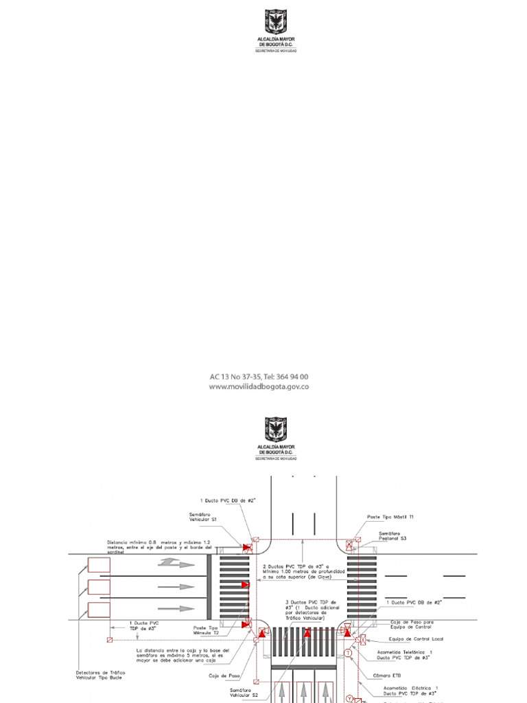 Annex S-Specification and Drawings of Traffic Control Light at Bogota | PDF