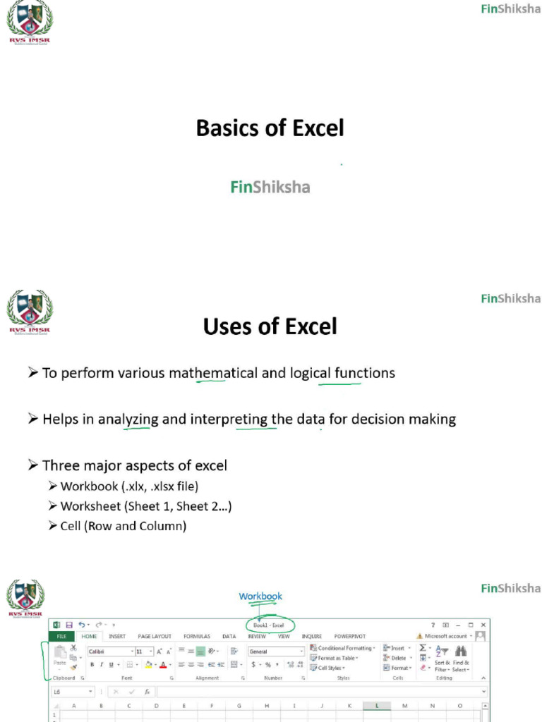 Excel Workbook and Worksheet Functions | PDF