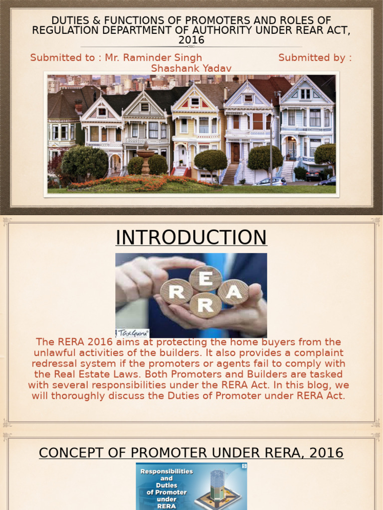 Duties & Functions of Rera | PDF | Common Law | Private Law