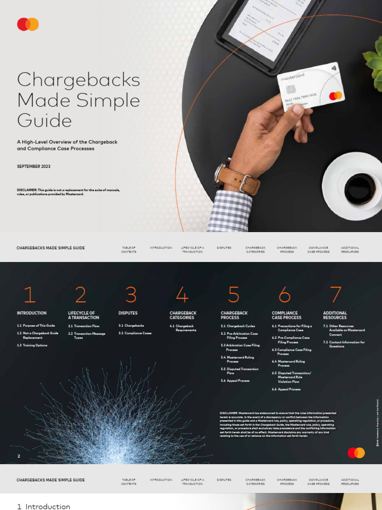 Chargebacks Made Simple Guide (1) 2 | PDF | Credit Card | Debit Card
