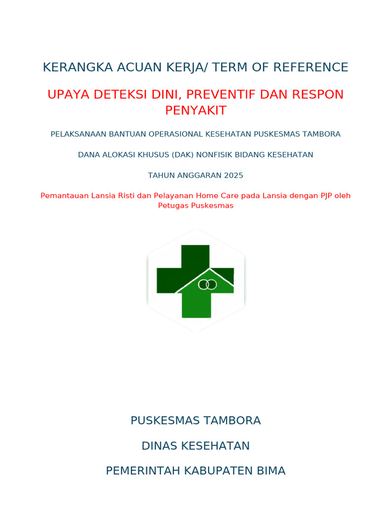 Kak Deteksi Dini PTM | PDF