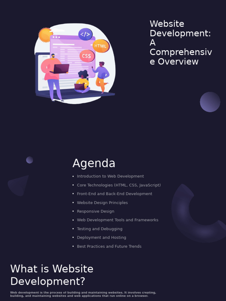 Website Development and Dependencies | PDF | Web Development | Websites