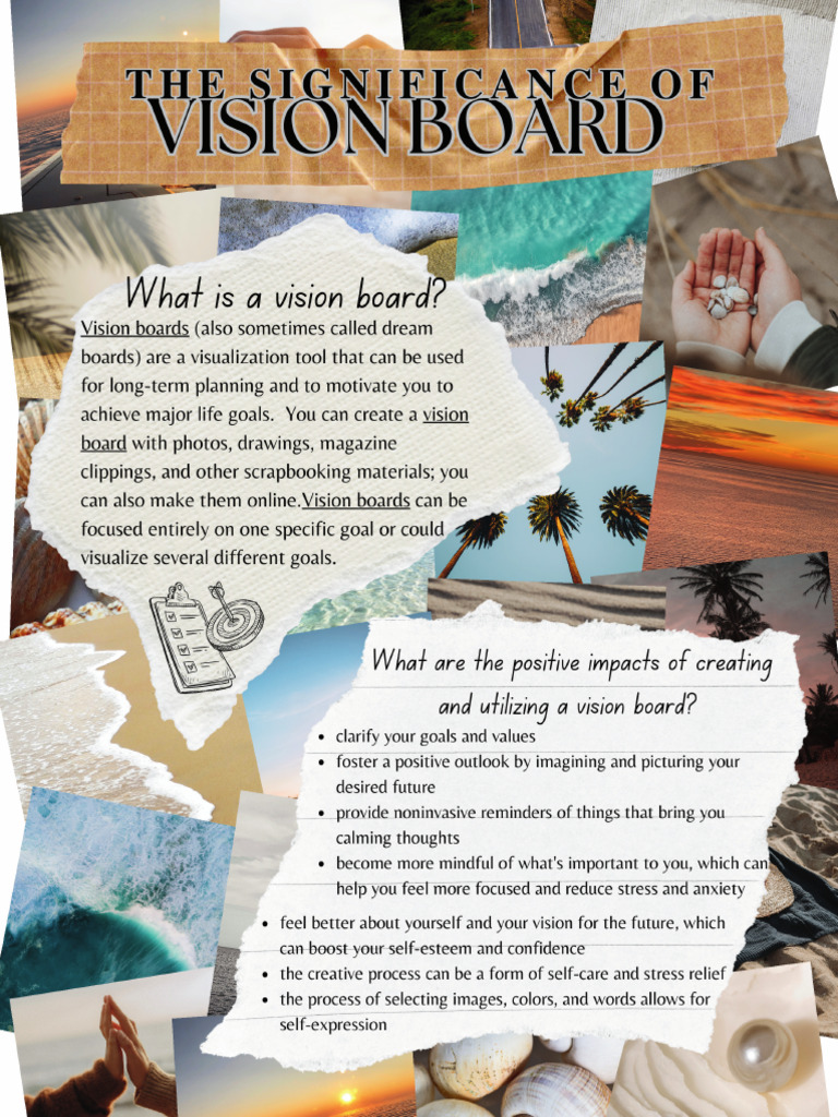 Vision Board Info Sheet | PDF