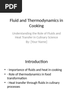 Cooking Physics Explained | PDF | Heat Transfer | Cooking