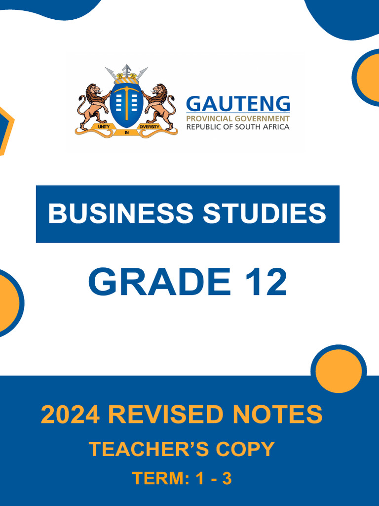 Gde Grade 12 2024 Revised Notes Handbook | PDF | Employment | Overtime