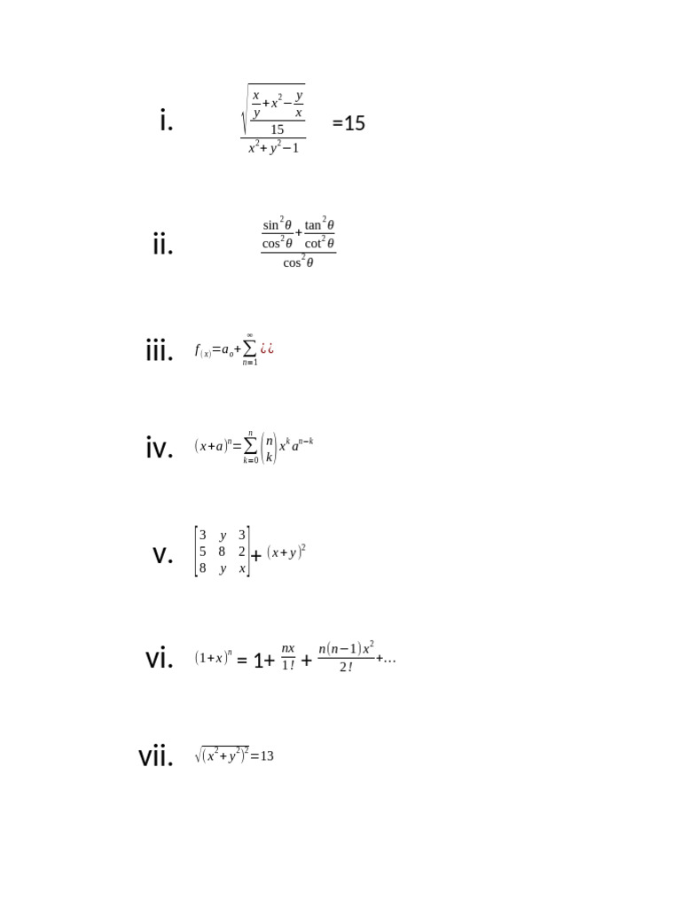 Math Paper | PDF