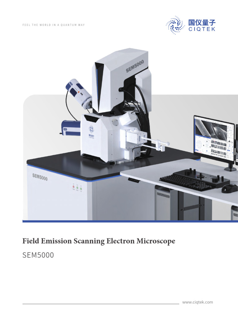 CIQTEK SEM5000: Quantum Imaging Solutions | PDF | Microscope | Scanning ...
