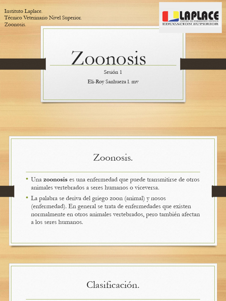Zoonosis Sesión 1. | PDF