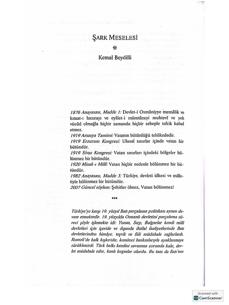 Şark Meselesi | PDF
