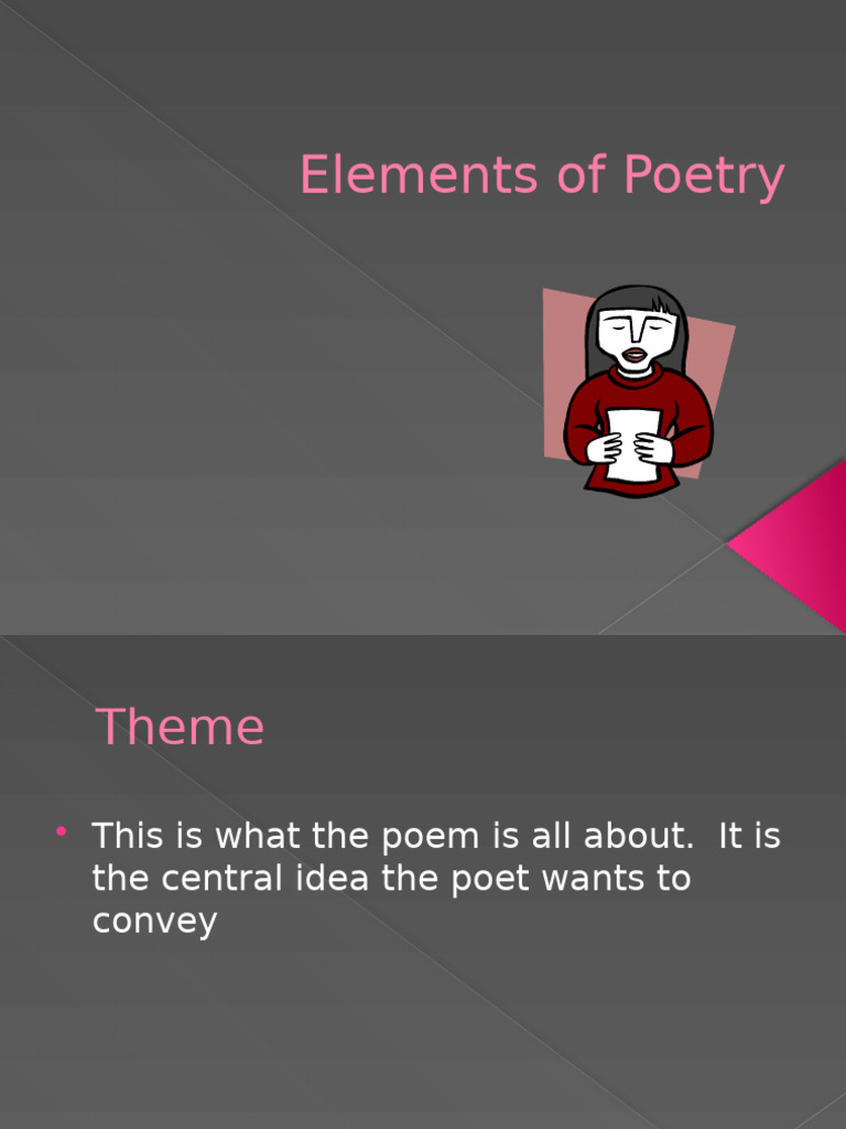 Elements of Poetry | PDF
