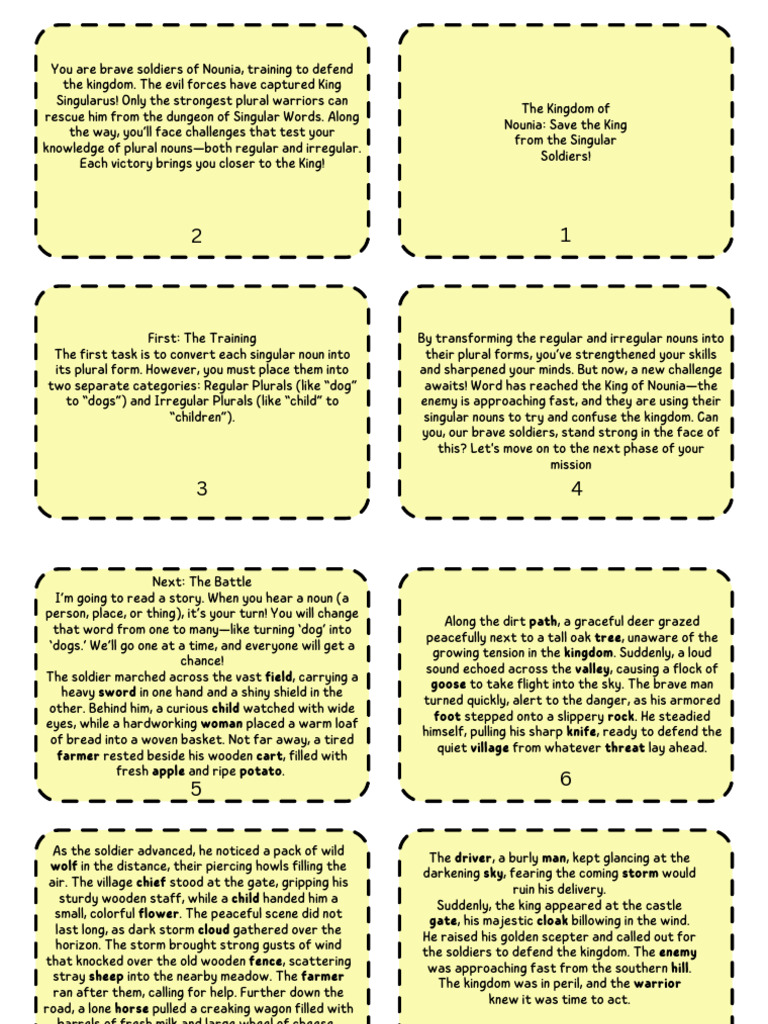 Ice Breaker Cards Game in Colorful Fun Style | PDF | Plural ...