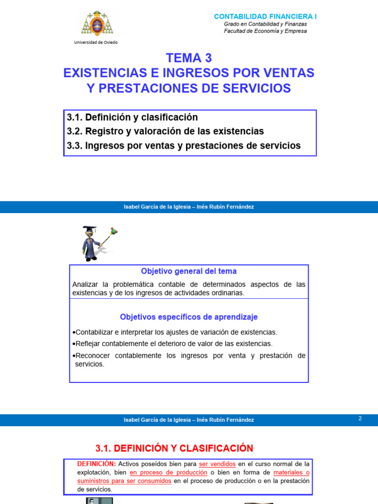 Diapositivas Tema 3. Existencias e ingresos 2021 2022 versión para alumnos | PDF | Factura ...