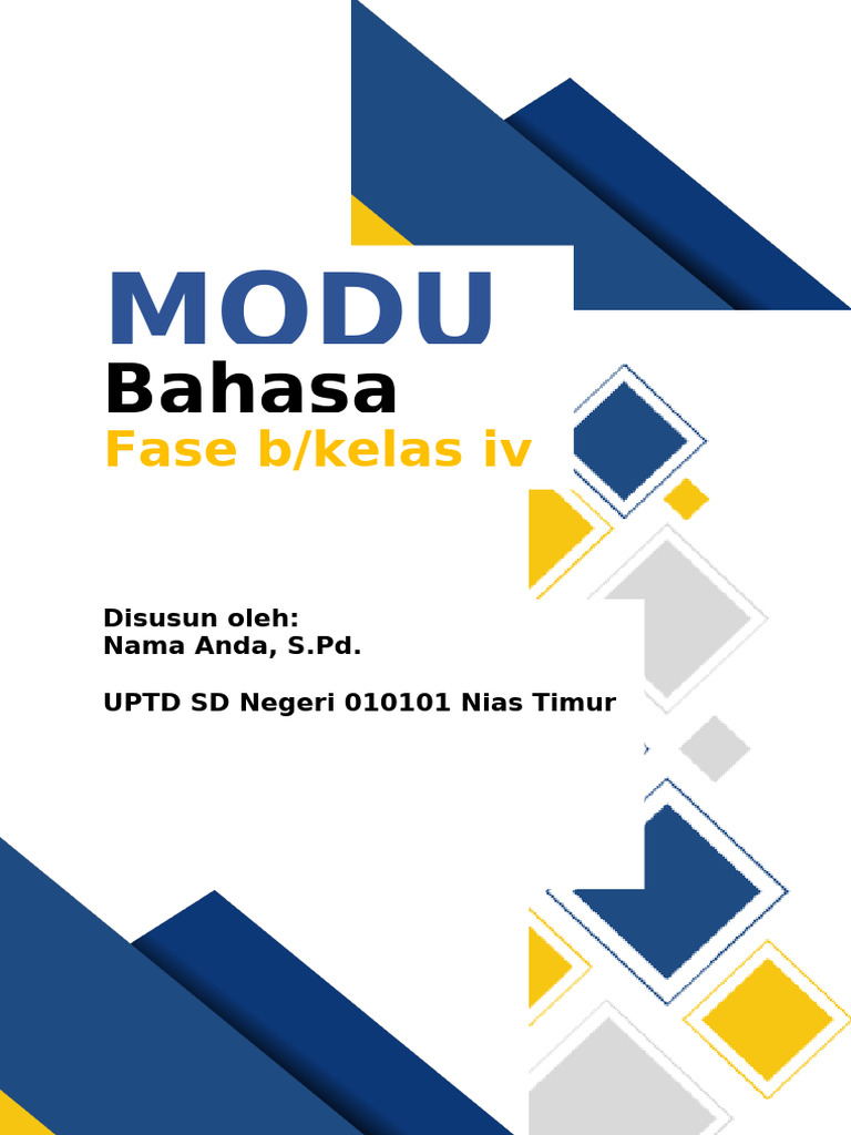 Format Modul Ajar Kurikulum Merdeka | PDF