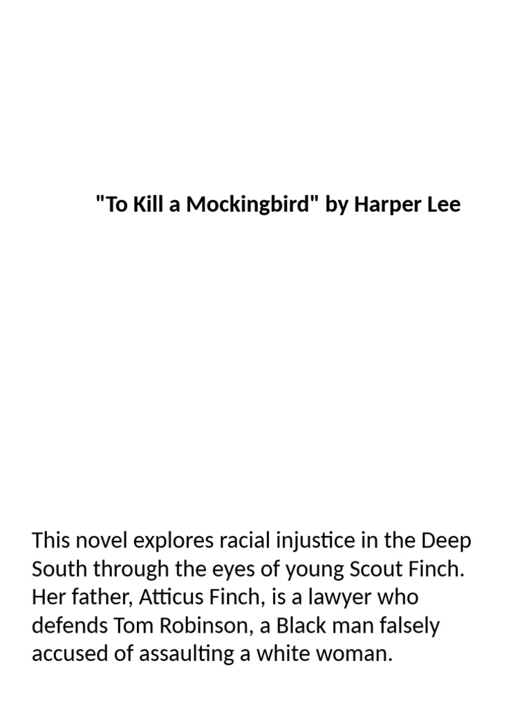 To Kill a Mockingbird | PDF