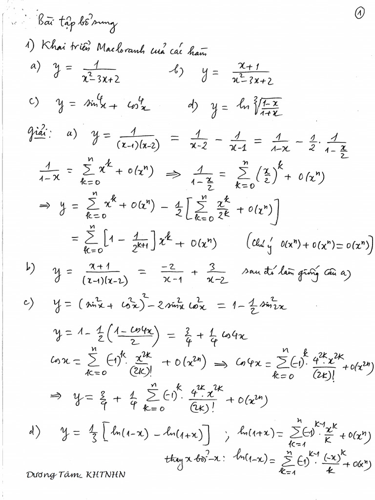 4-Taylor Tich Phan Suy Rong Chuoi | PDF