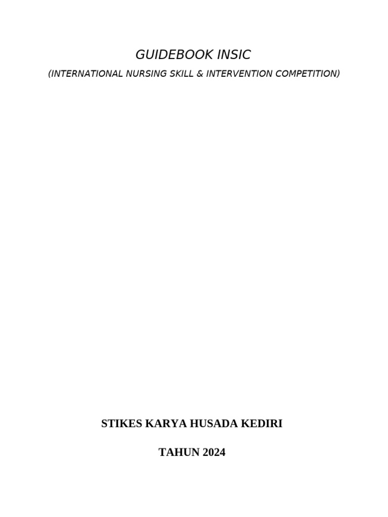 GUIDEBOOK INSIC English | PDF