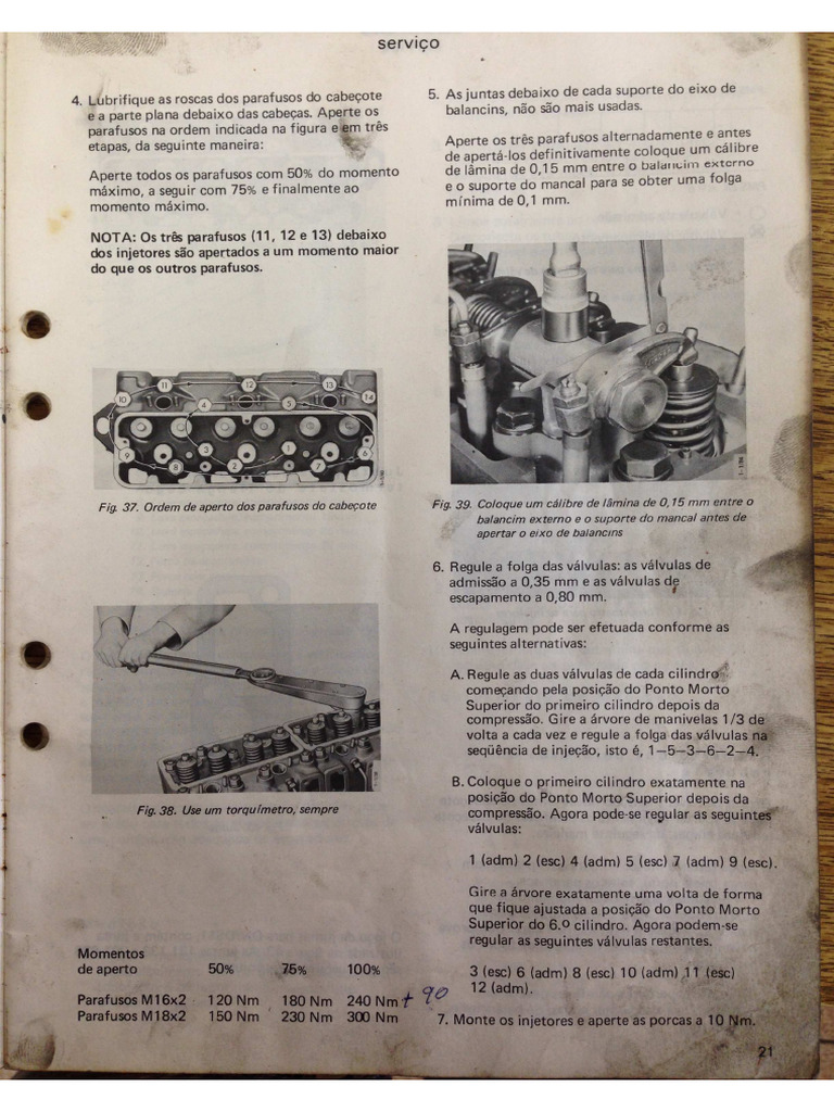 Scania Reg Valvulas | PDF